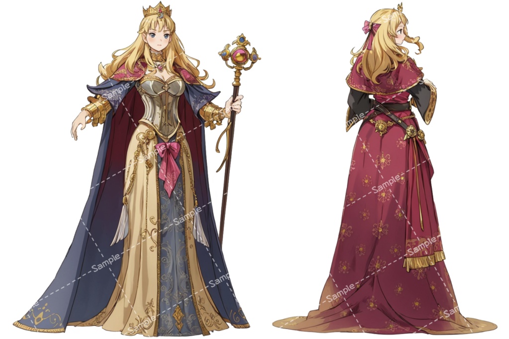 【デザイン資料集】女王 Queen デザインコレクション[A] - wasabi-vaio - BOOTH