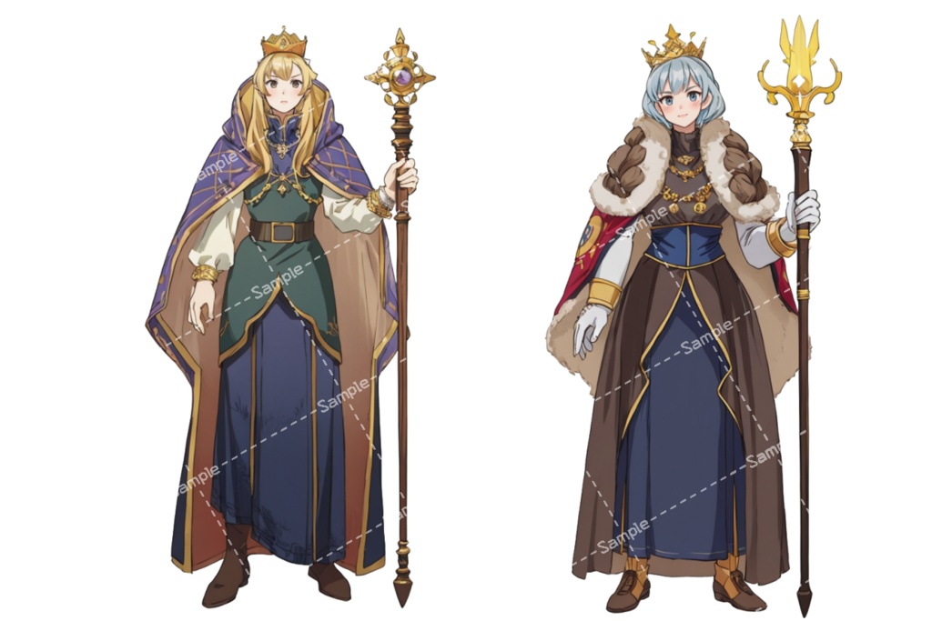 【デザイン資料集】女王 Queen デザインコレクション[A] - wasabi-vaio - BOOTH