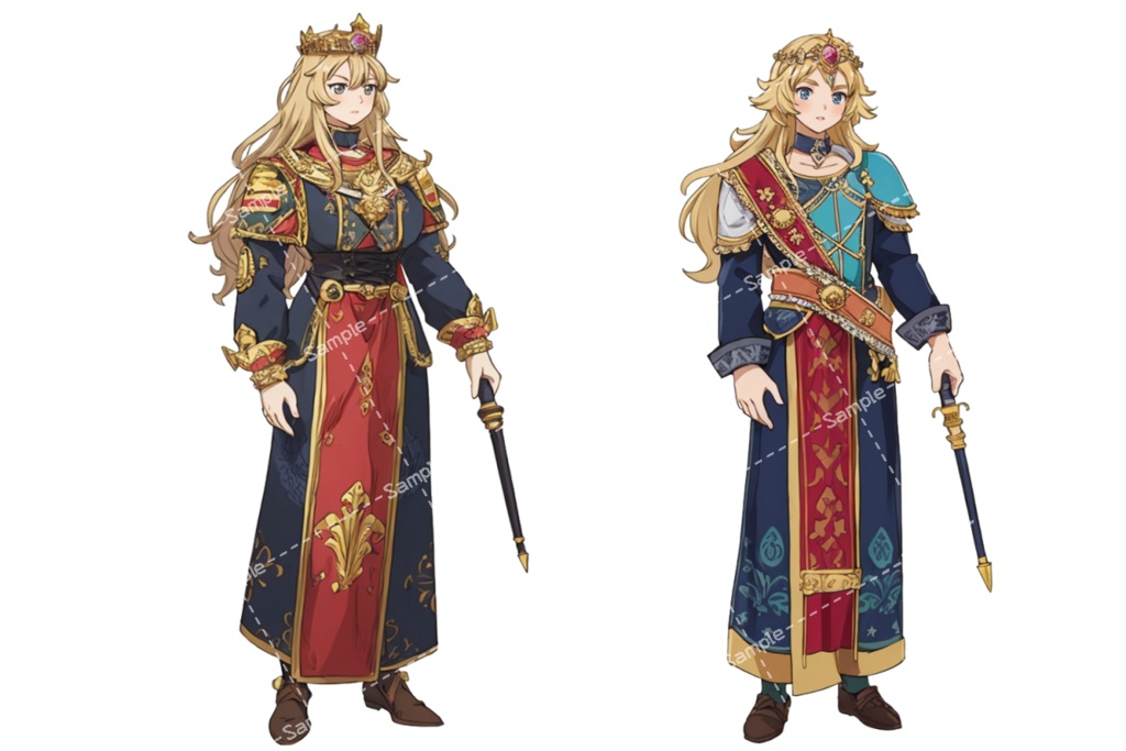 【デザイン資料集】女王 Queen デザインコレクション[A] - wasabi-vaio - BOOTH