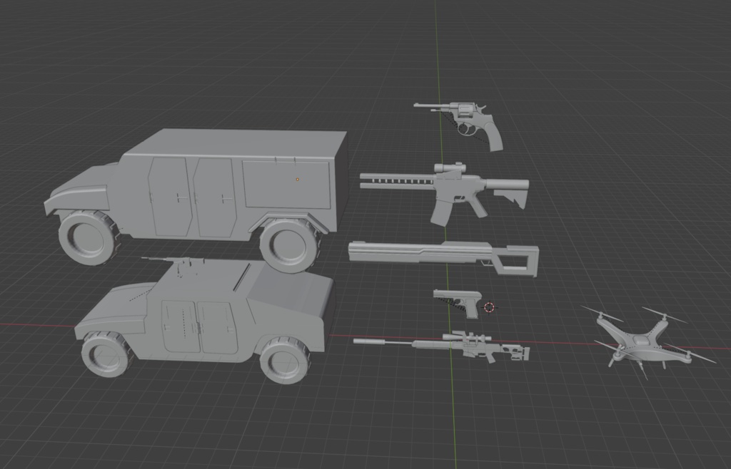 Weapon Pack vol.1 - indiesyms - BOOTH