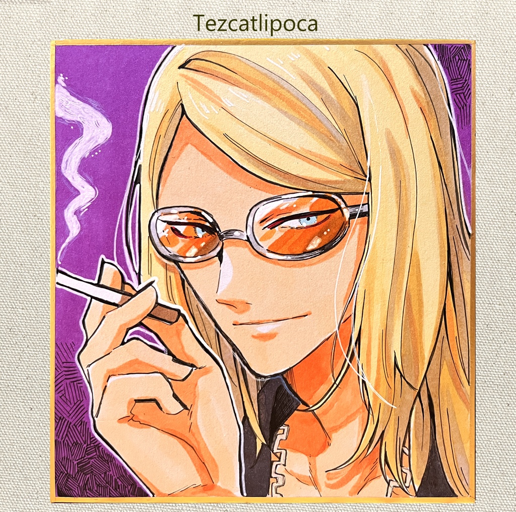 手描きフルカラー色紙【FGO】 - honchu - BOOTH