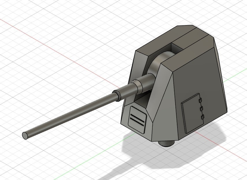 A-02：1/700 Mk45 mod4（62口径砲身付き） - Quo艦艦 - BOOTH