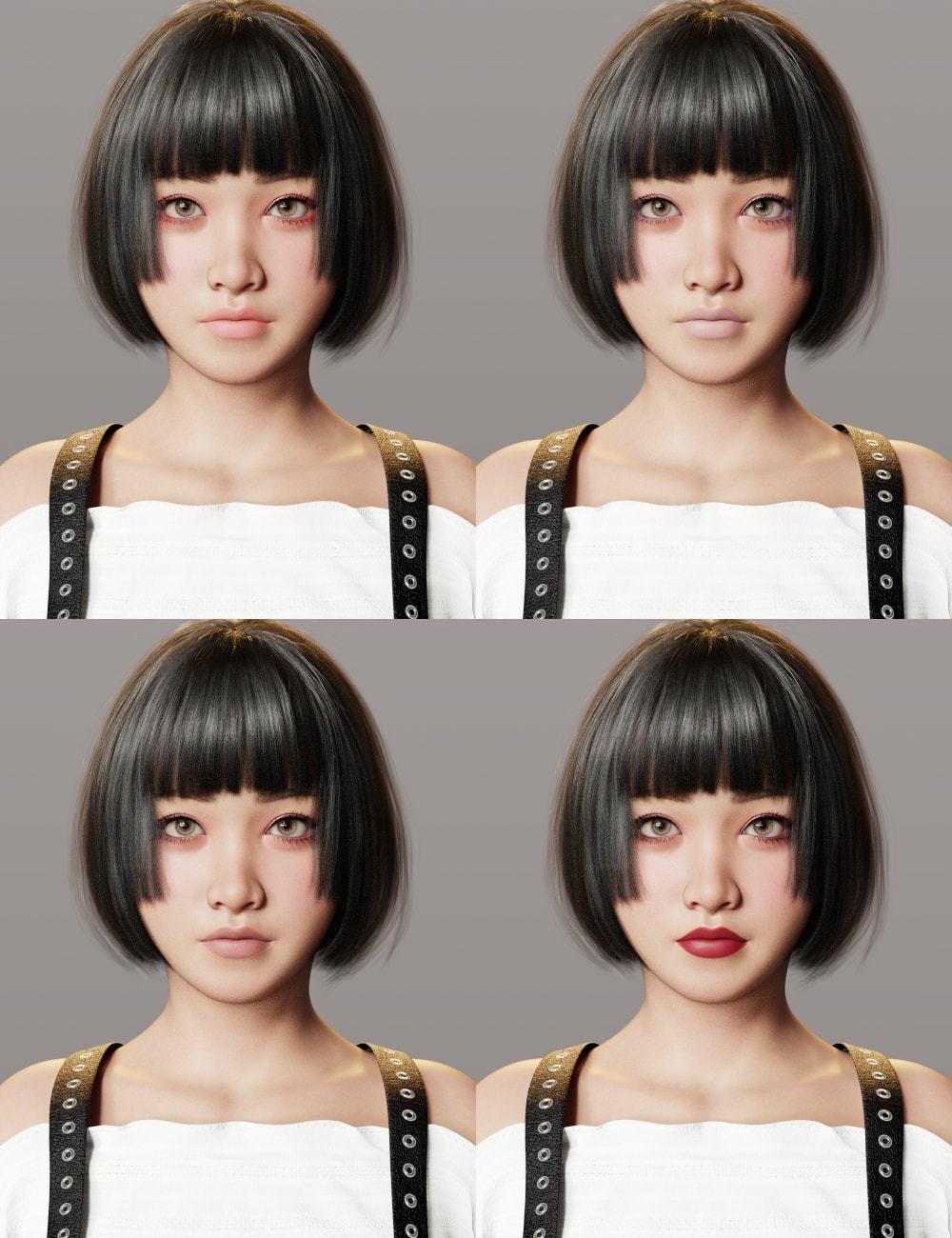 7-ko Suzuran Head Pack for Genesis 9 - 7-ko - BOOTH