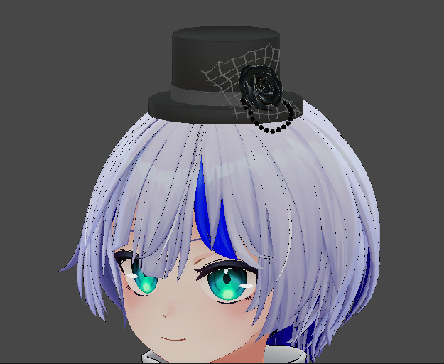 【3Dモデル】ミニハット バラ - bunta0707 - BOOTH