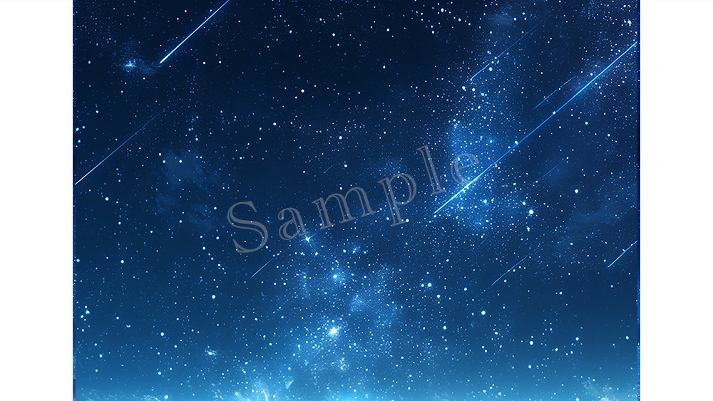 【web/印刷用】キラキラ星空背景素材 - pimo-design - BOOTH