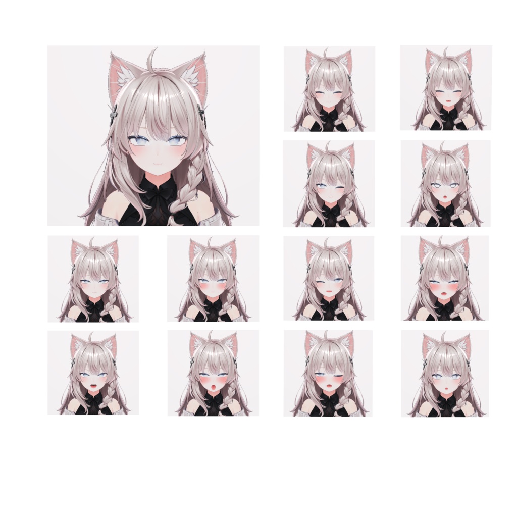 しなの(Shinano) Face Animation - きまぐれ - BOOTH