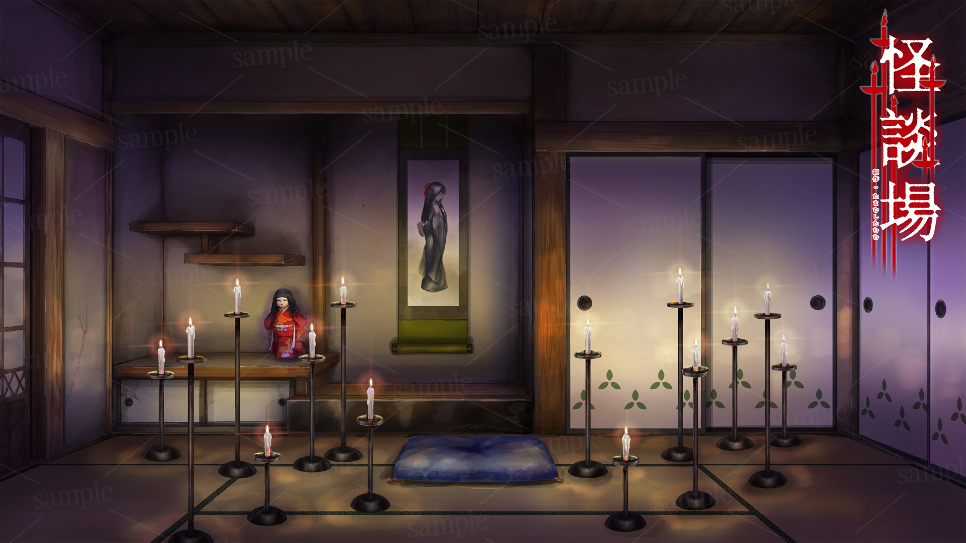 【動画背景素材】怪談場 - tamumu booth - BOOTH