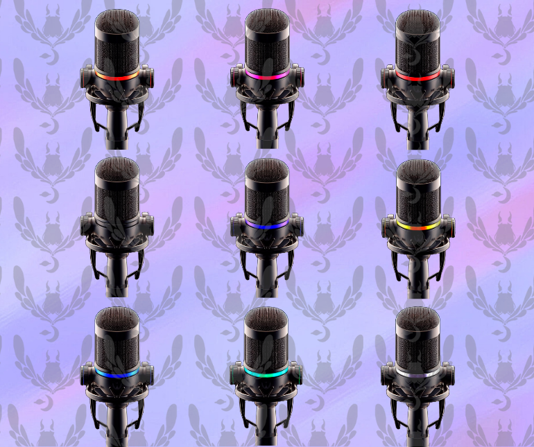 Microphone FREE - Vtuber Asset 2D - Hiraeth Create - BOOTH
