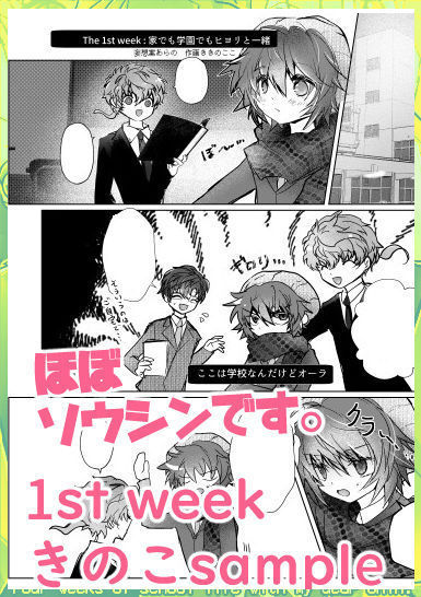 シンアイなる4週間（ソウシン3人誌） - ききのここぶーす - BOOTH