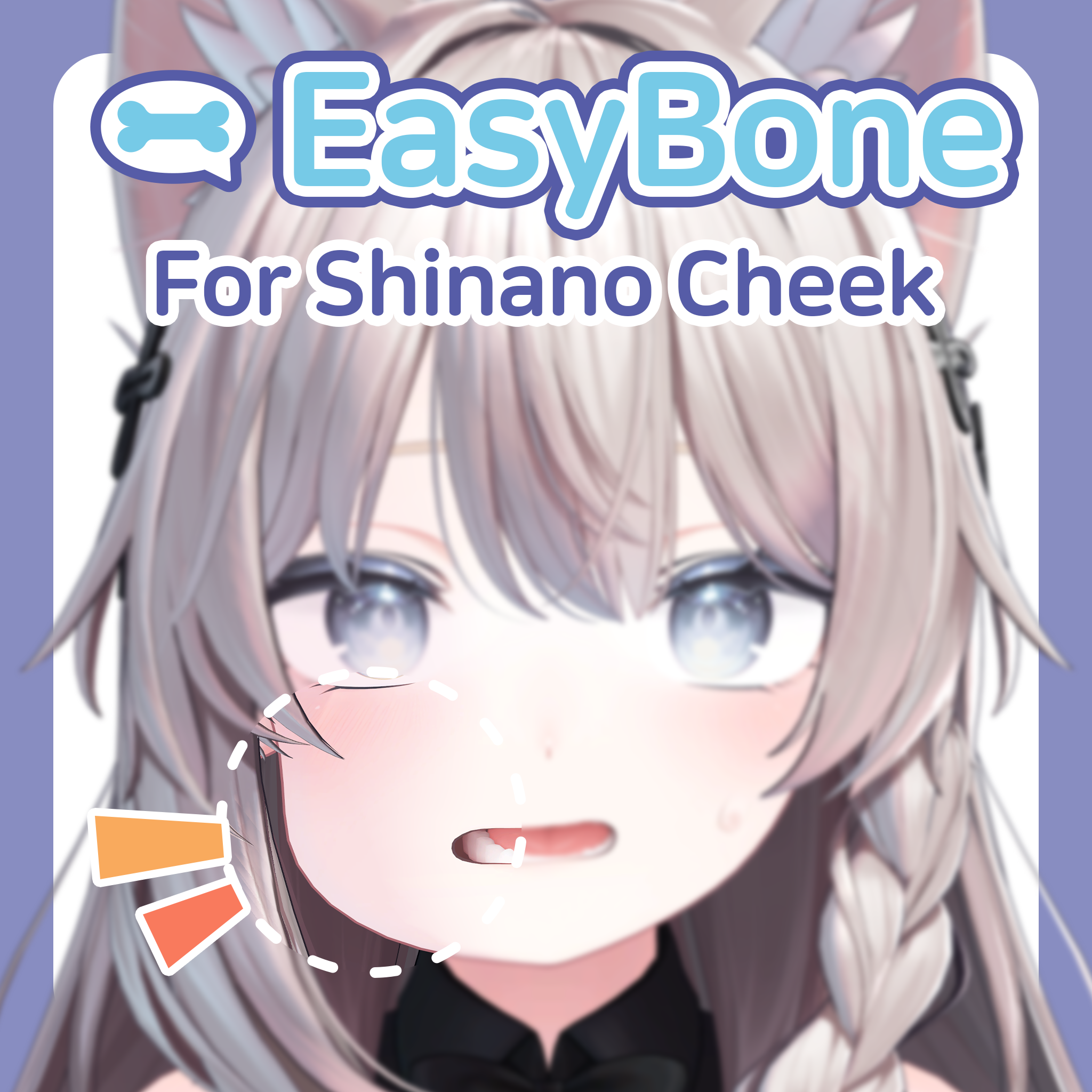 【EasyBone】 Shinano(しなの) Cheek Bone - NyaPPu - BOOTH