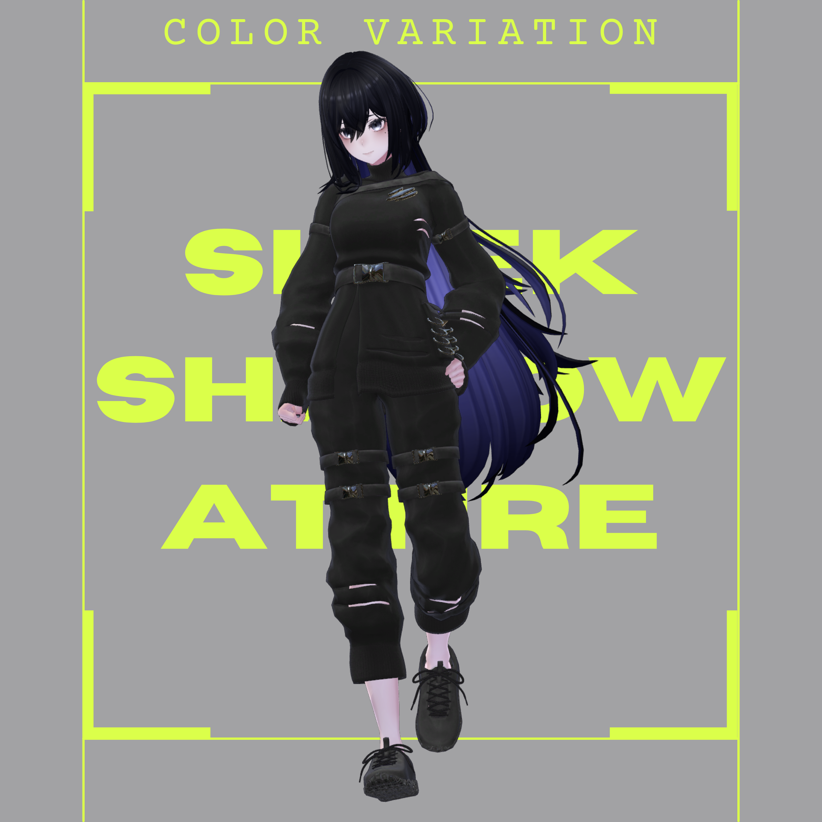 【5アバター対応】Sleek Shadow Attire REMAKE - MAYU-NE JewelryBox - BOOTH