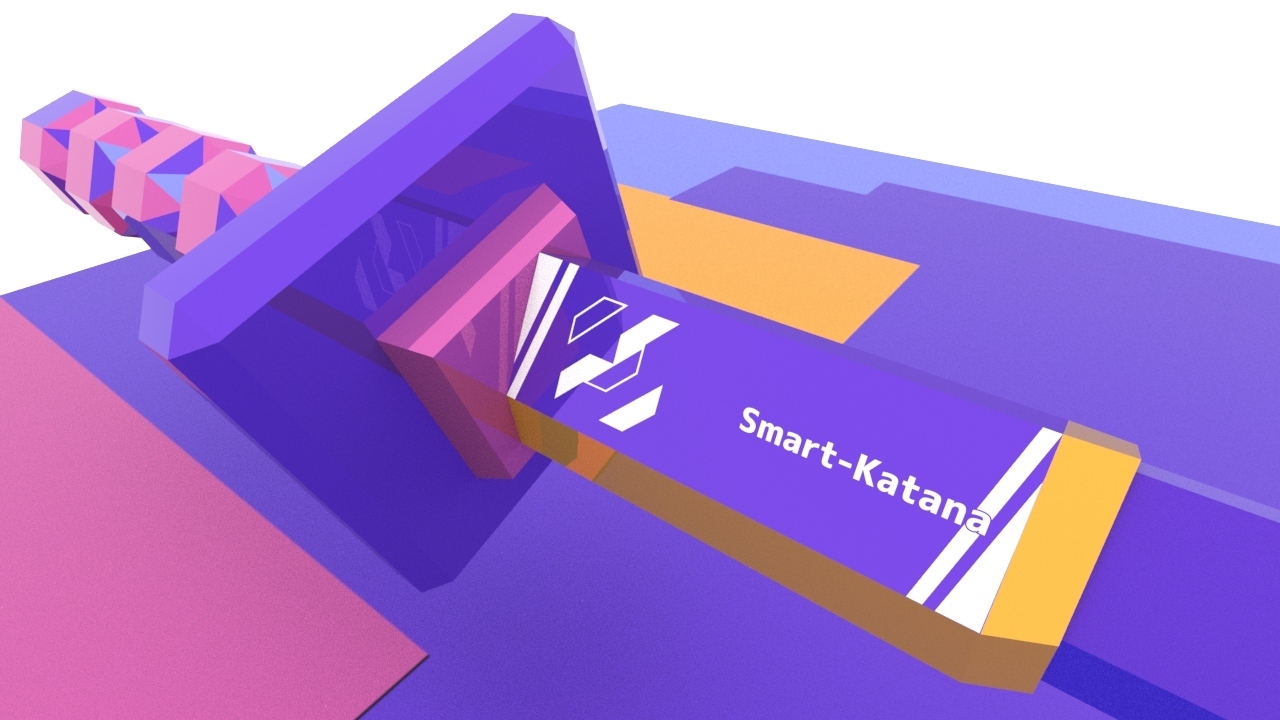 VRChat - Smart Katana【刀ギミック・Modular Avatar対応済み】【12/24 v2.0.0 Update ...