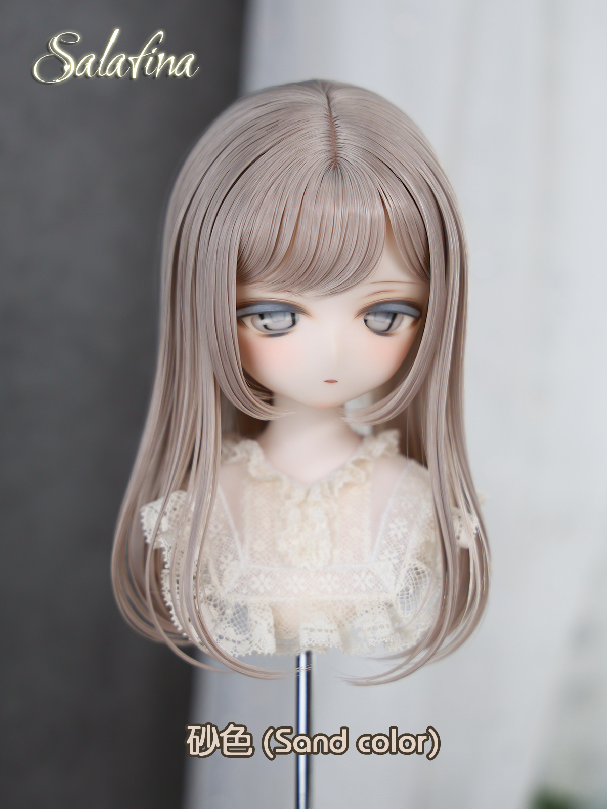 [Salafina]8~9インチMDD,DDサイズドール用手つくり造形ウィッグ「リリ」dollwig - salafina - BOOTH