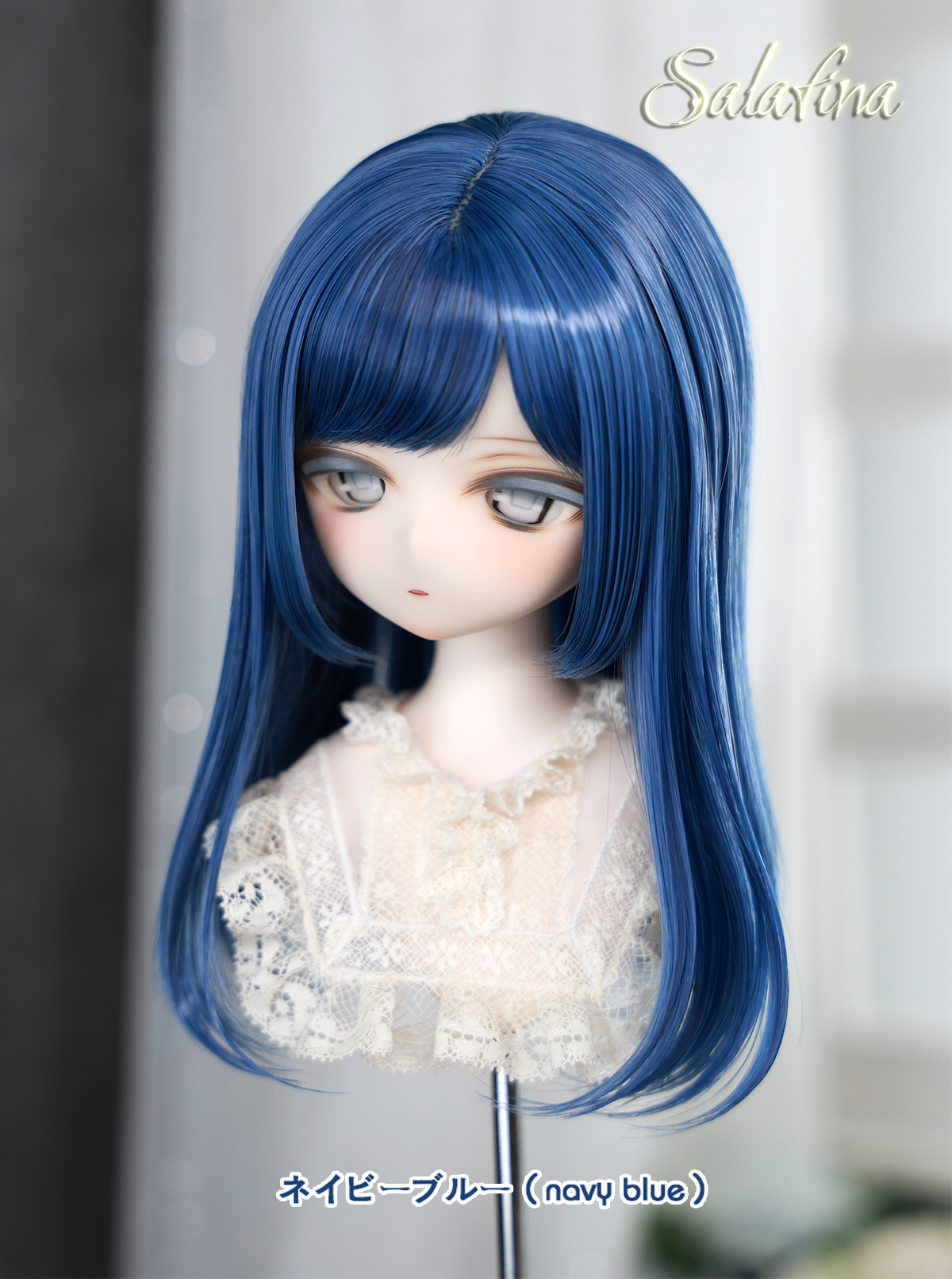 [Salafina]8~9インチMDD,DDサイズドール用手つくり造形ウィッグ「リリ」dollwig - salafina - BOOTH