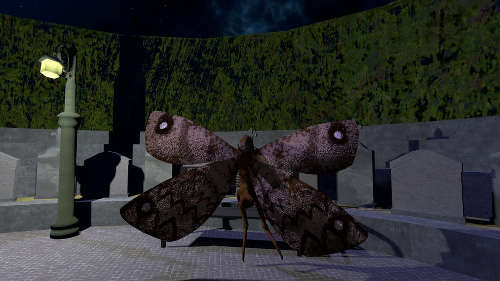 Moth Fren [Vrchat] [Fully Rigged] - beezleboop - BOOTH