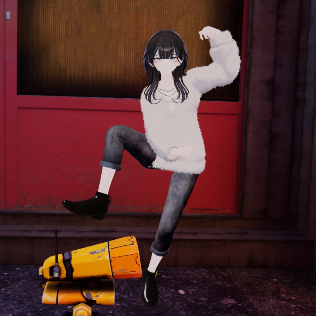 [VRChat] Back-OFF Wear - Jade_Yarn - BOOTH