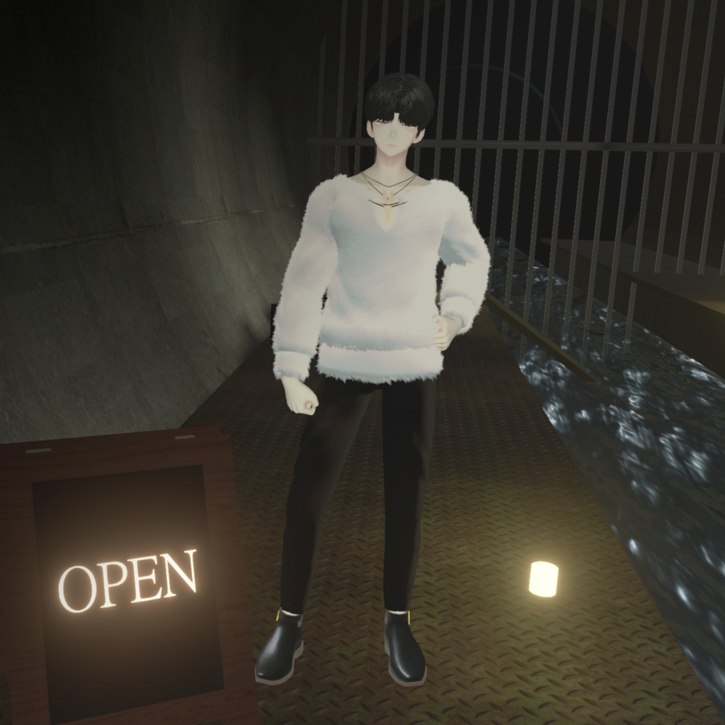 [VRChat] Back-OFF Wear - Jade_Yarn - BOOTH