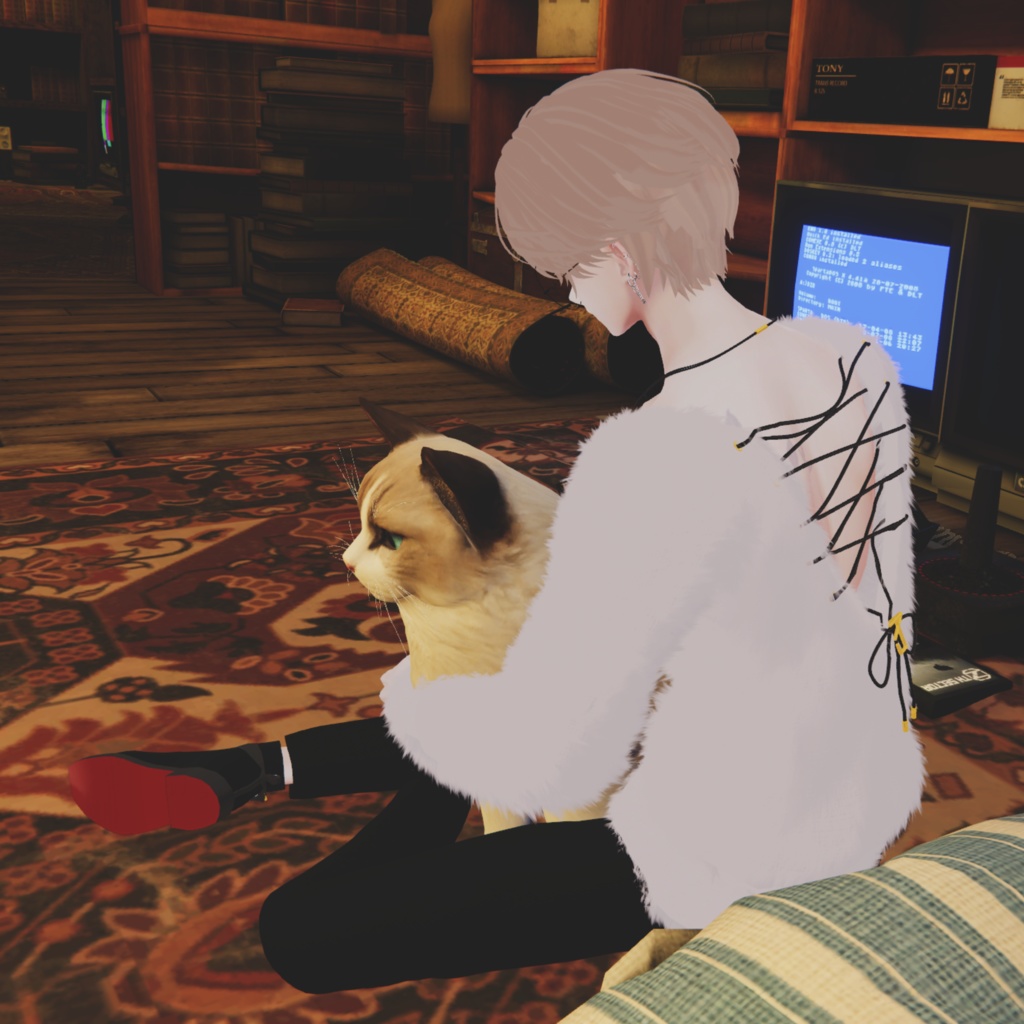 [VRChat] Back-OFF Wear - Jade_Yarn - BOOTH