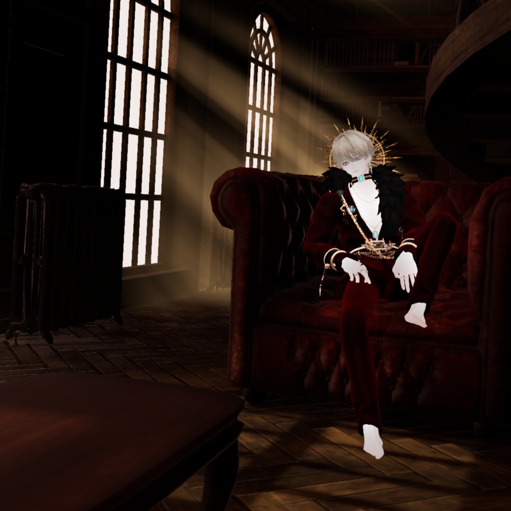 [VRChat] Romantic Suit For Minase (水瀬) - Jade_Yarn - BOOTH