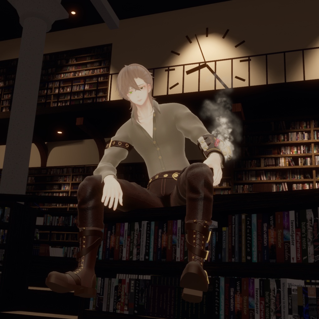 [VRChat] Steam Punk Wear For Minase, +Head - Jade_Yarn - BOOTH