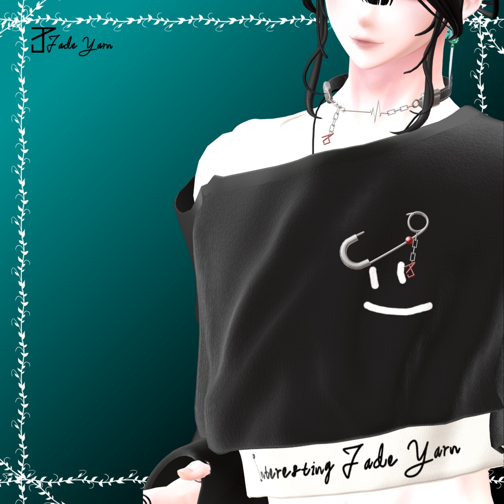 [VRChat] Off Shoulder V2 for Mans - Jade_Yarn - BOOTH