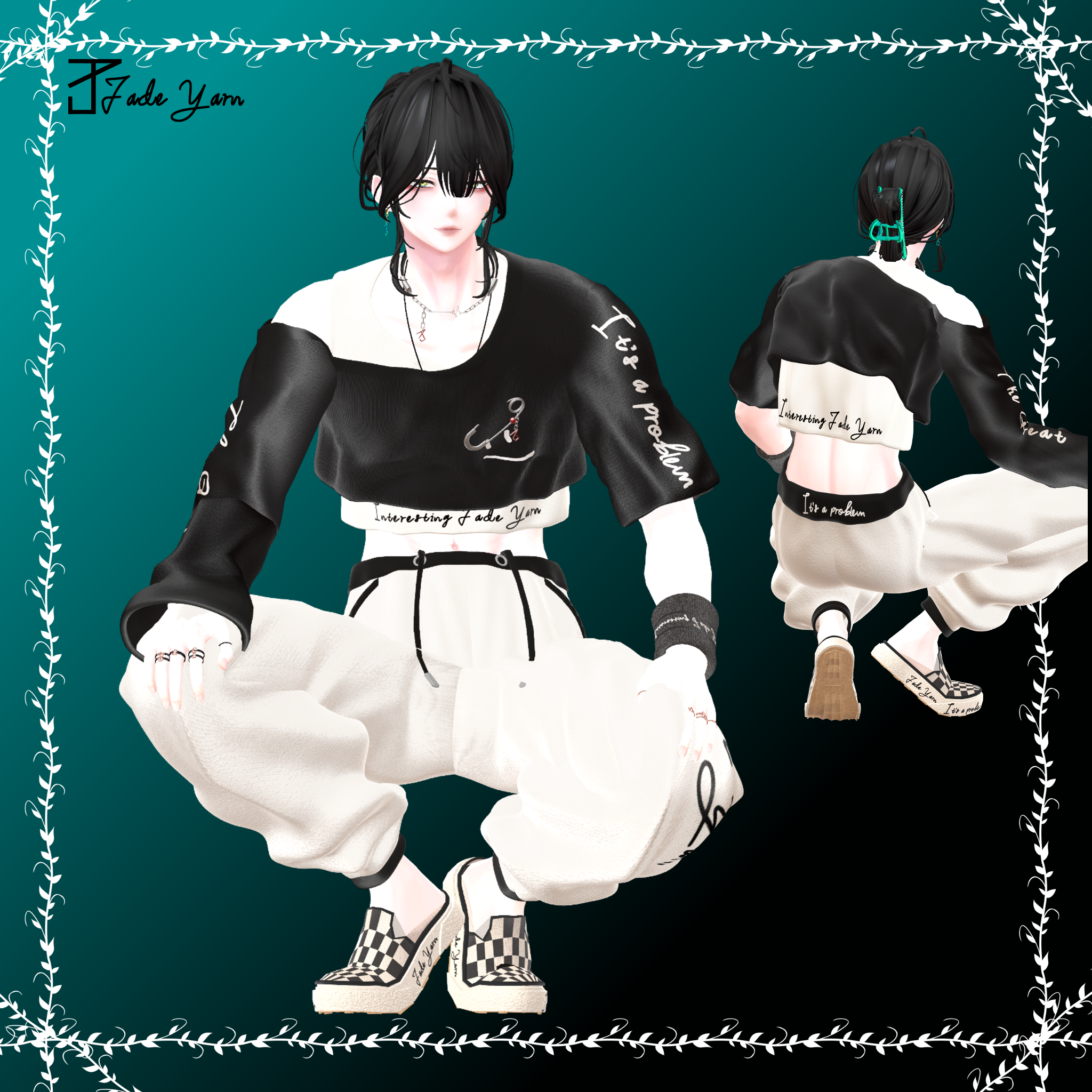 [VRChat] Off Shoulder V2 for Mans - Jade_Yarn - BOOTH