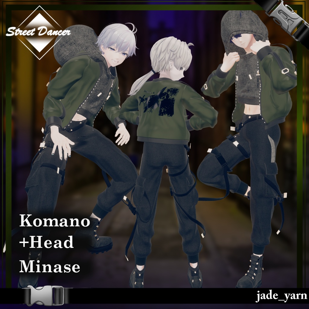 [VRChat] Street Dancer For Mans - Jade_Yarn - BOOTH