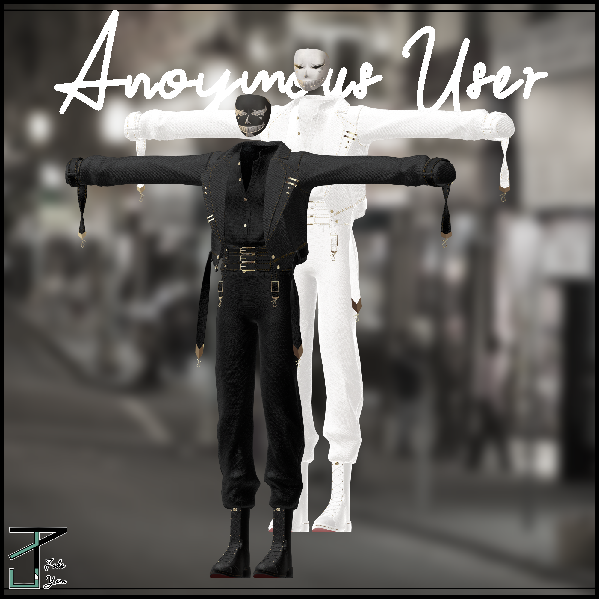 [VRChat] Anonymous User For Mans - Jade_Yarn - BOOTH