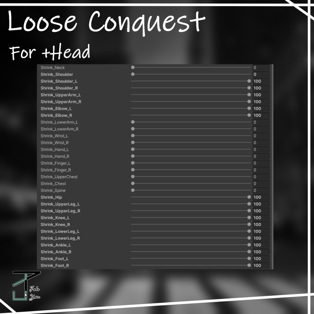 [VRChat] Loose Conquest For Mans - Jade_Yarn - BOOTH