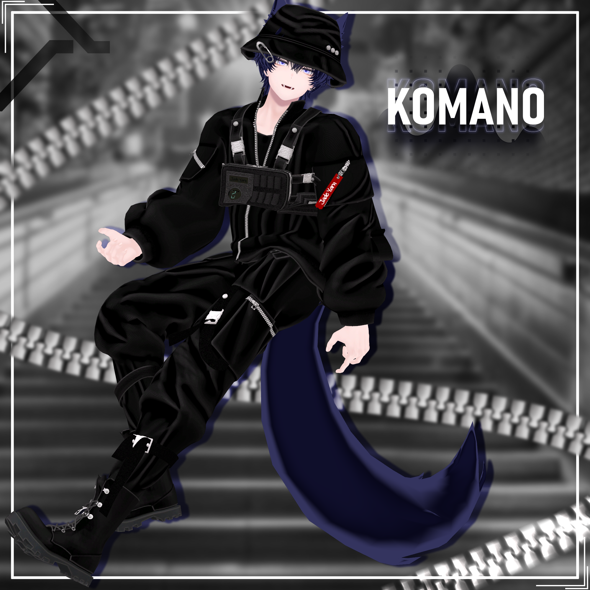 [VRChat] Street Tech For Mans - Jade_Yarn - BOOTH