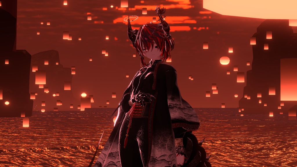 [VRChat] Han_Suit For Manuka - Jade_Yarn - BOOTH