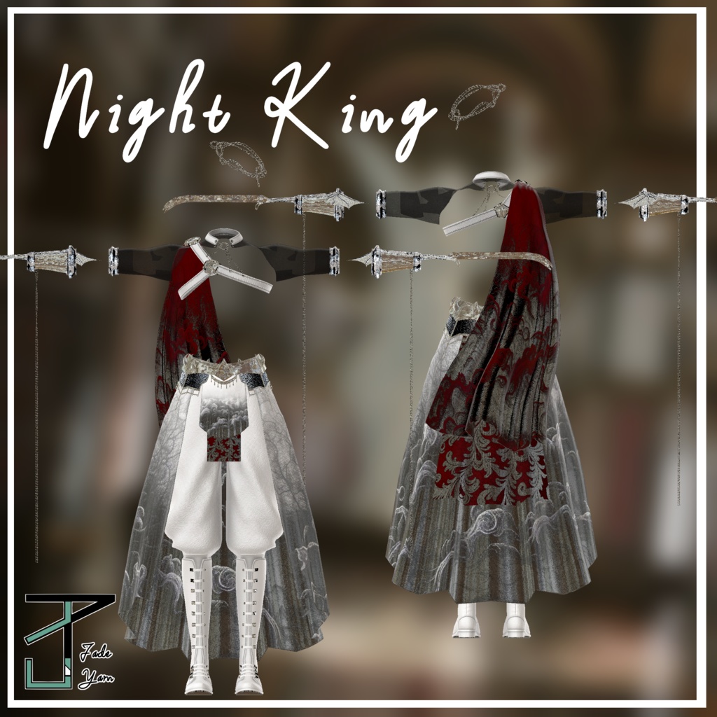 [VRChat] Night King For Mans - Jade_Yarn - BOOTH