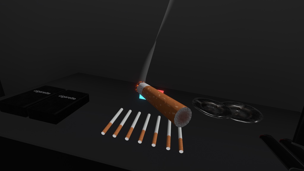 VRChat - Mikinel Cigarette System 【VRC タバコ】 - みきねるすとあ - BOOTH