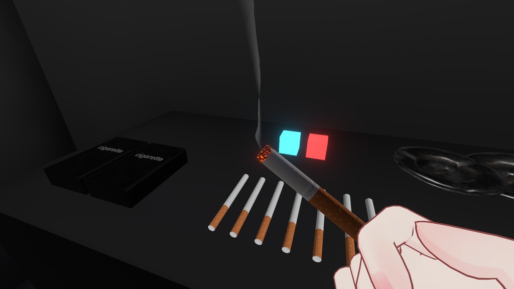 VRChat - Mikinel Cigarette System 【VRC タバコ】 - みきねるすとあ - BOOTH