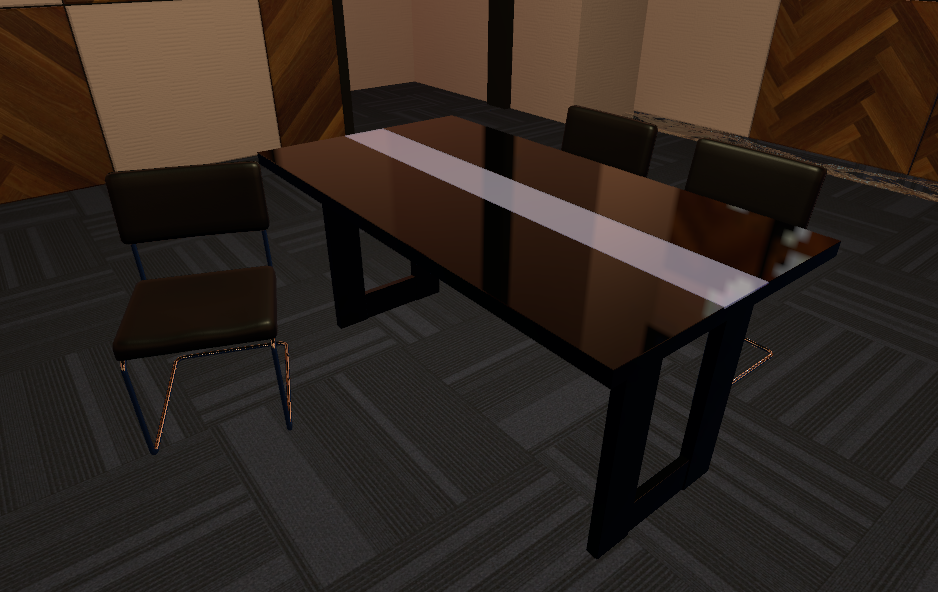 VRChat向け ダイニングテーブルセット - KOMONOBEYA - BOOTH