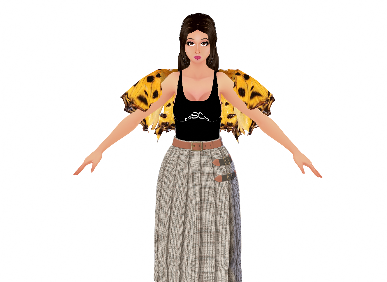 Butterfly wings for your Vroid models! - lynnspyre - BOOTH