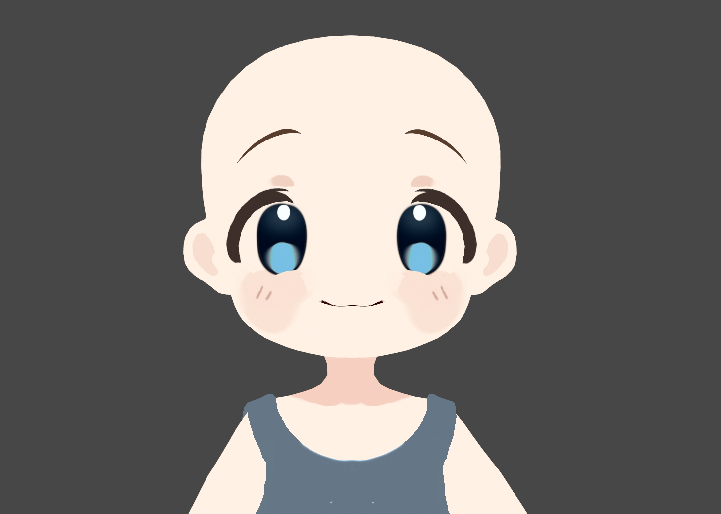 Big Chibi base for Vroid :3 - Pudding - BOOTH