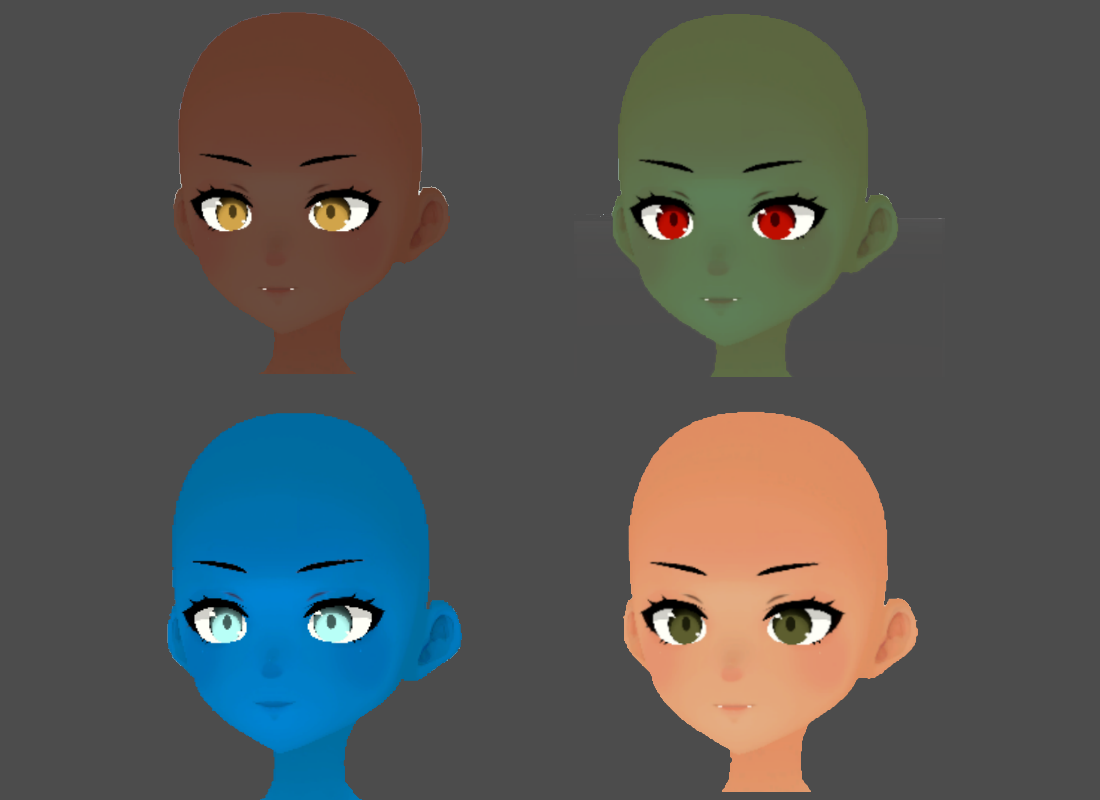 Base Body ARKit VRC Vtuber ベースボディ - skykamtheshark - BOOTH