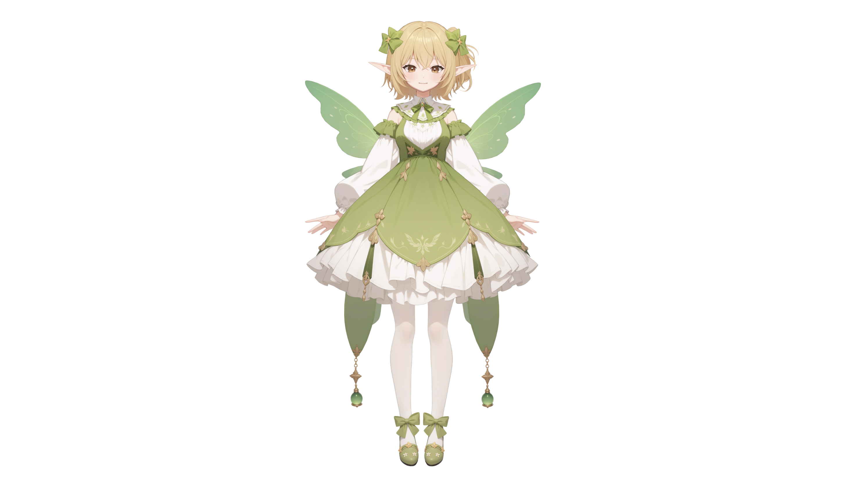 【限定一点】緑のエルフ | green elf【live2dモデル/live2d model】 - enximadesign - BOOTH