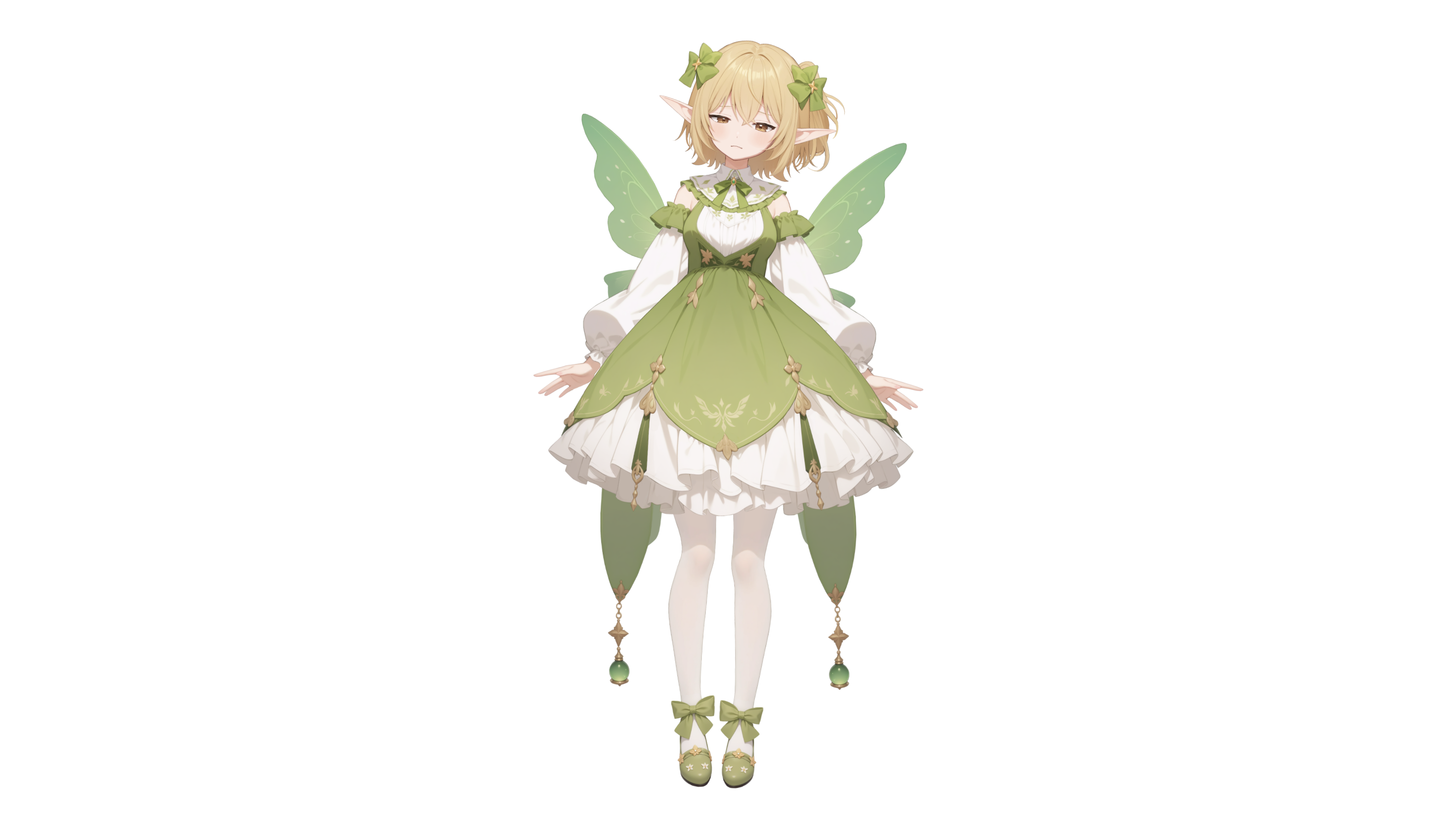 【限定一点】緑のエルフ | green elf【live2dモデル/live2d model】 - enximadesign - BOOTH