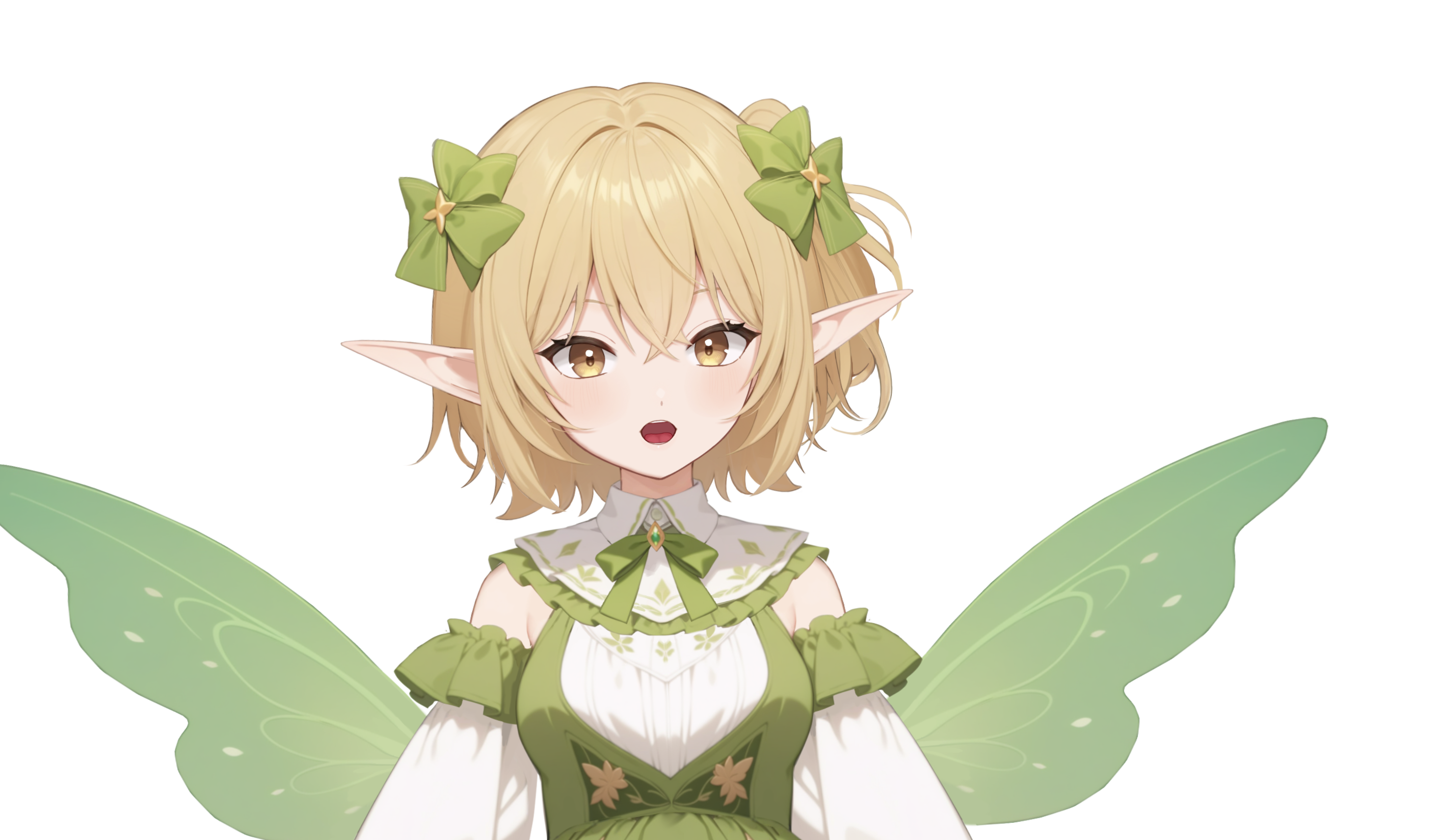 【限定一点】緑のエルフ | green elf【live2dモデル/live2d model】 - enximadesign - BOOTH