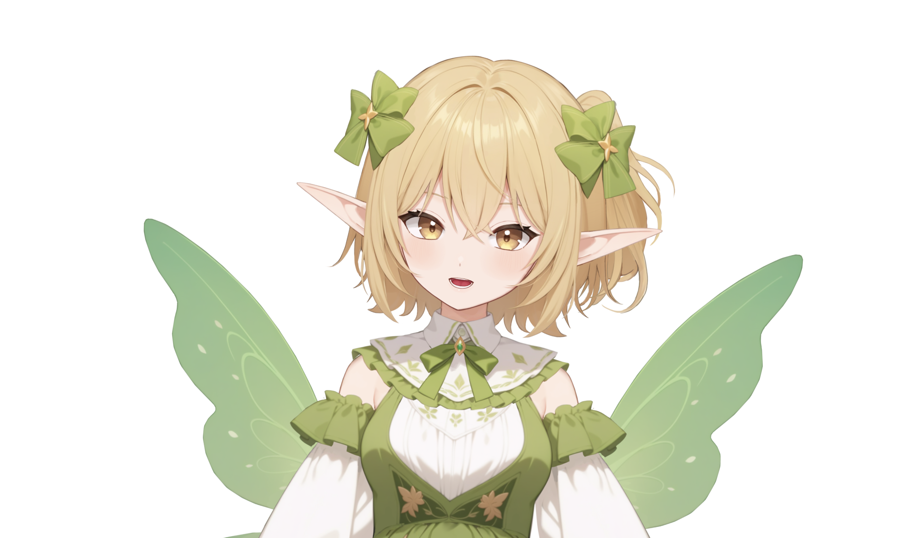 【限定一点】緑のエルフ | green elf【live2dモデル/live2d model】 - enximadesign - BOOTH