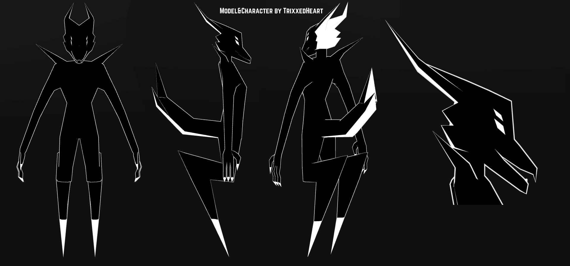 Dusk The Husk | VRChat Avatar PC+Quest - Suit of Hearts - BOOTH