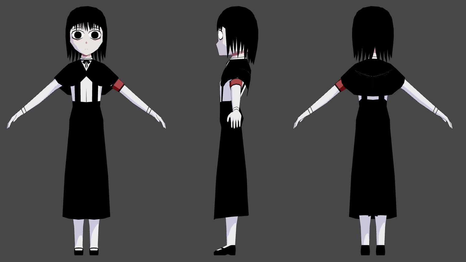 Catt | Lobotomy Corp WonderLab Fan-Model | VRChat Avatar PC - Suit of ...