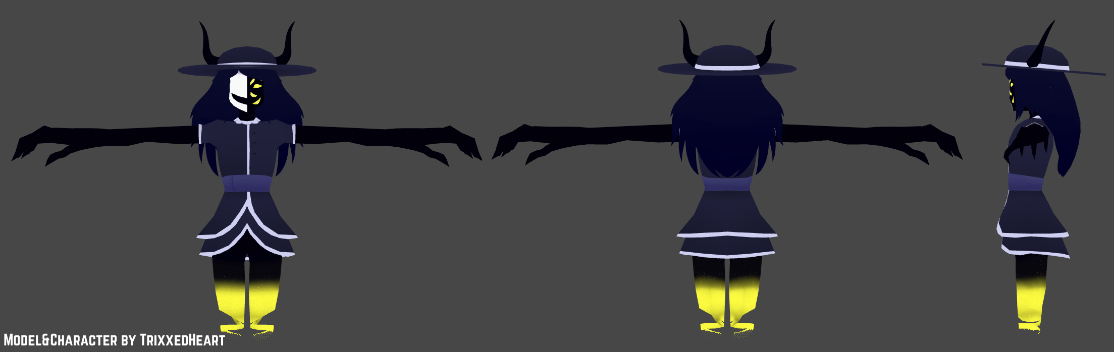 Shadow Queen Tacet | VRChat Avatar PC+Quest - Suit of Hearts - BOOTH