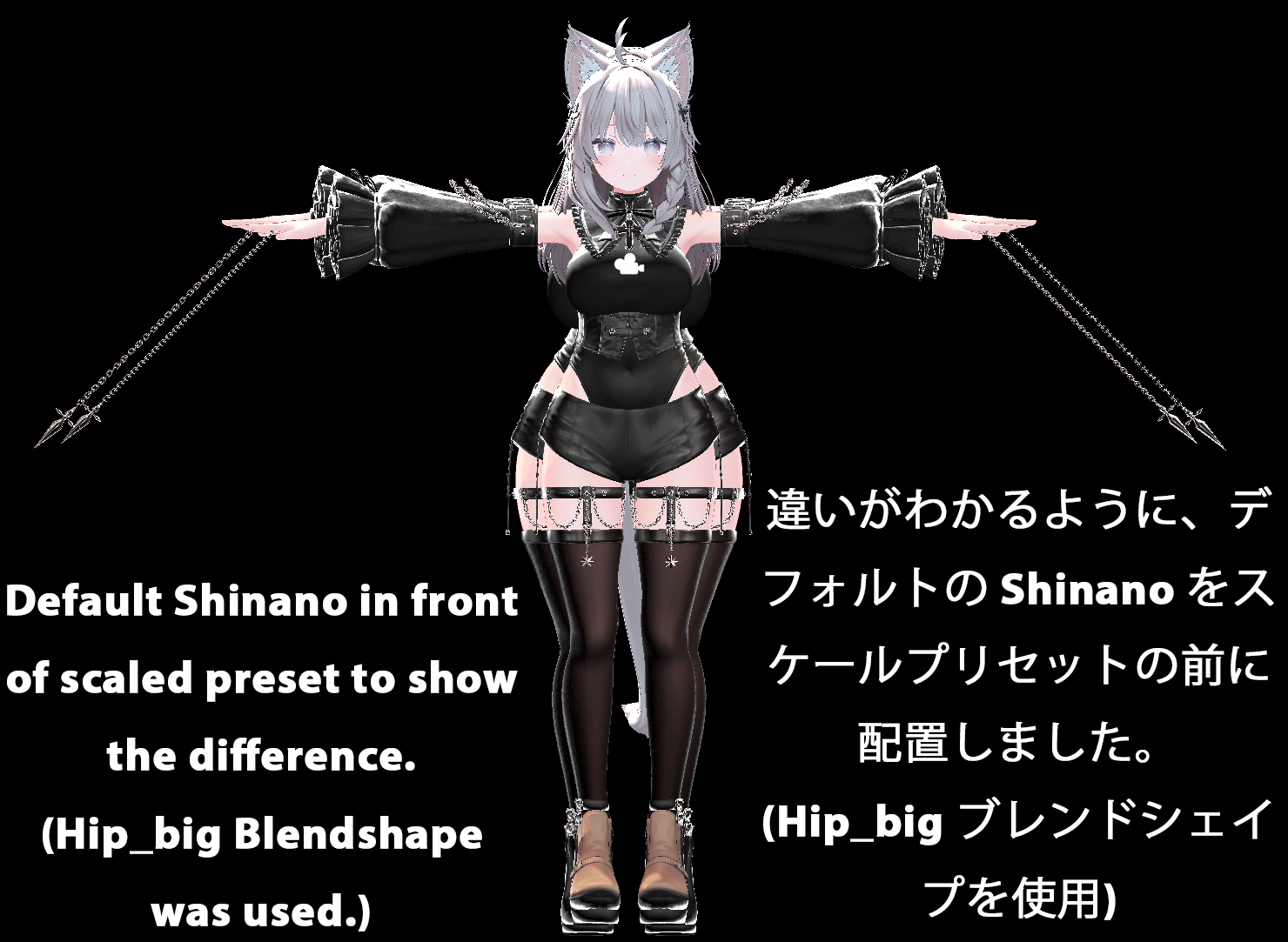 Shinano Body Scale Preset/信濃ボディスケールプリセット - Lardex - BOOTH