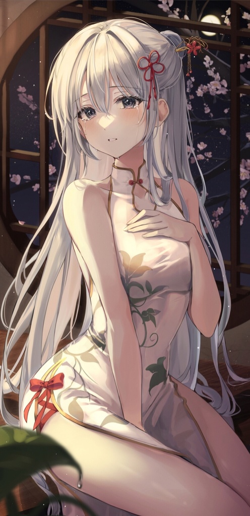 チャイナドレスの美しい女の子 - meng - BOOTH