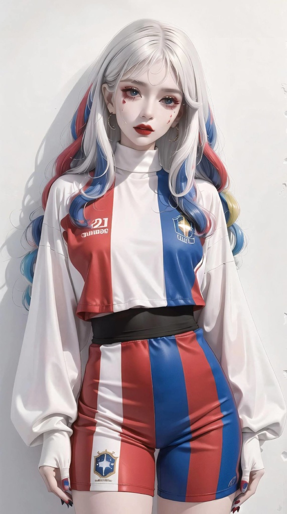 白髪の女の子 Meng Booth