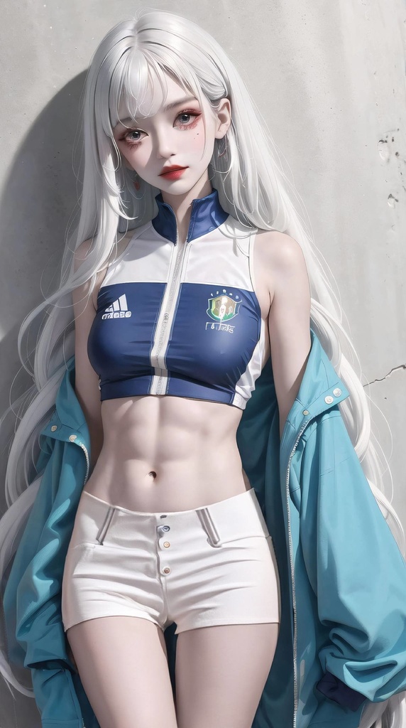 白髪の女の子 - meng - BOOTH