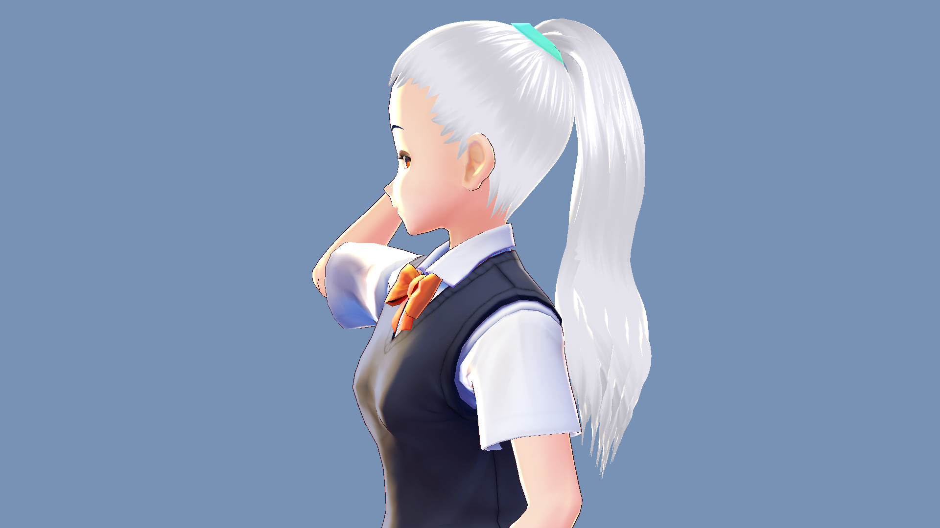 [VROID] Ponytail without Bangs Preset - astrialogical3d - BOOTH